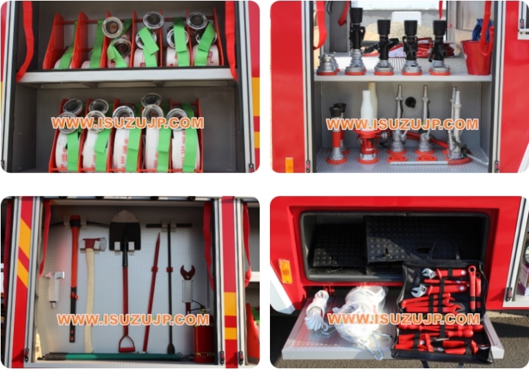 ISUZU 100P fire fighting vehicle manufacturers
