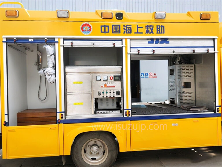 Isuzu Nkr Double Cabin Small Emergency rescue vehicle - Isuzu Truck ...