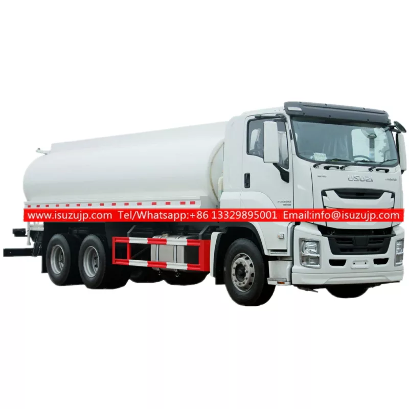 10 tire Isuzu 20 ton water cart for sale Peru