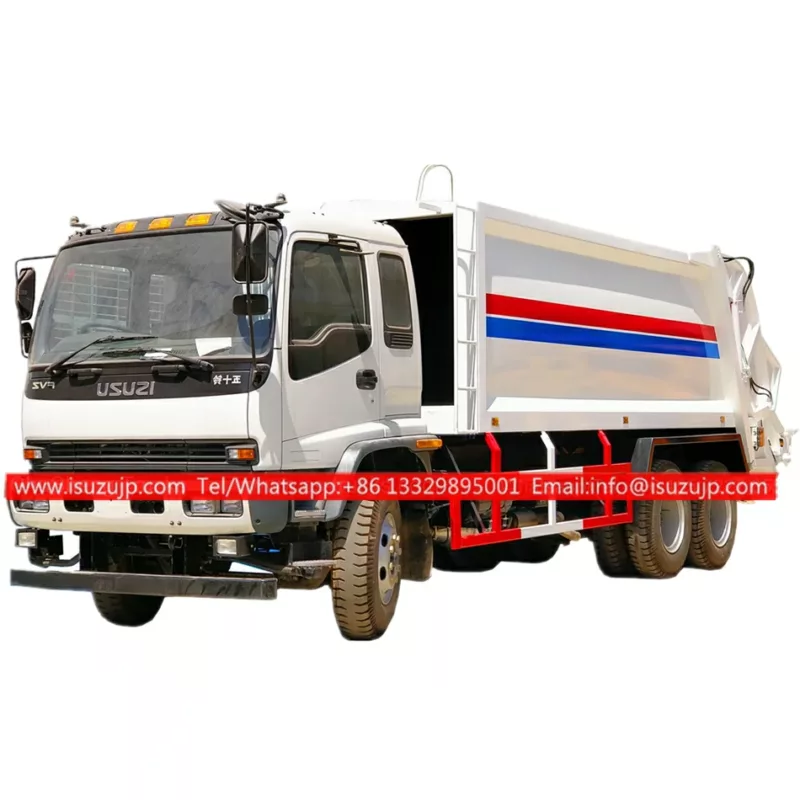 ISUZU 12Cbm Compactor Garbage Truck - Isuzu Truck Manufacturer | Tanker ...