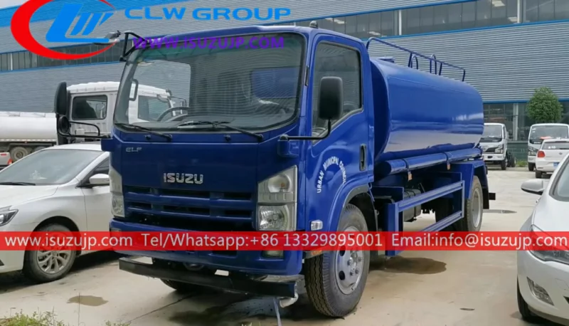 10 wheel ISUZU GIGA 5000 gallon water tanker with pump - Isuzu Truck ...