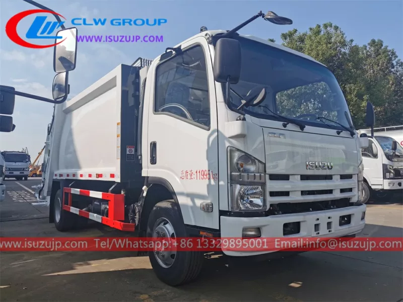 ISUZU 12Cbm Compactor Garbage Truck - Isuzu Truck Manufacturer | Tanker ...