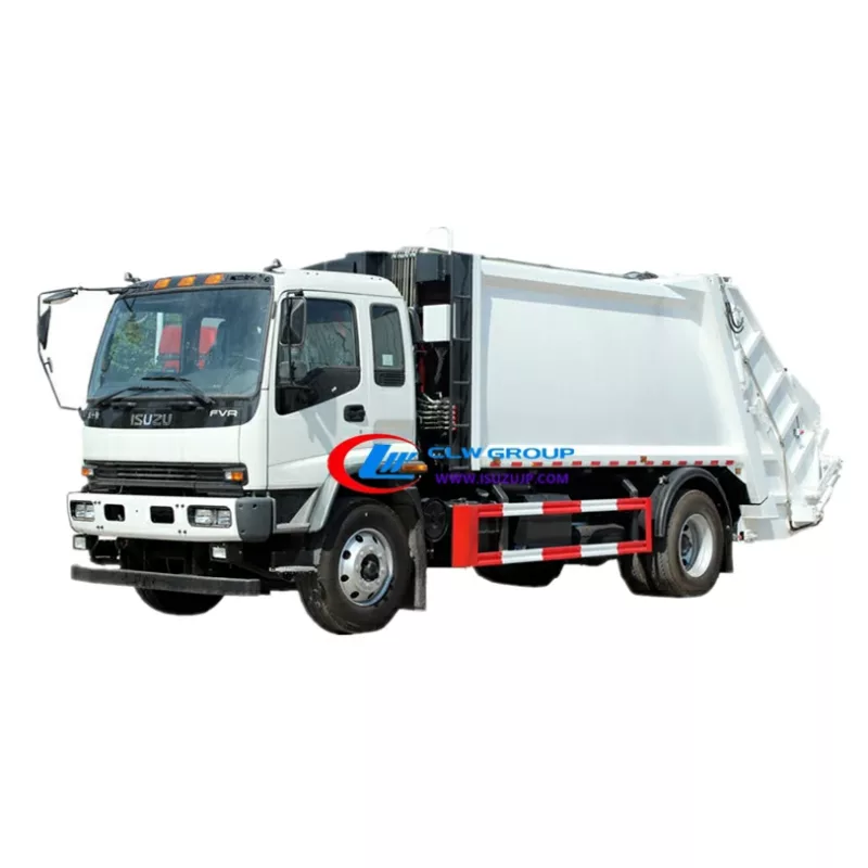 ISUZU 12Cbm Compactor Garbage Truck - Isuzu Truck Manufacturer | Tanker ...