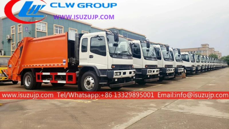 ISUZU 12Cbm Compactor Garbage Truck - Isuzu Truck Manufacturer | Tanker ...