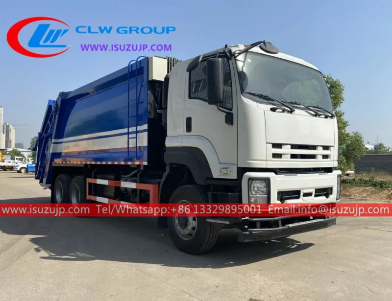 ISUZU 12Cbm Compactor Garbage Truck - Isuzu Truck Manufacturer | Tanker ...