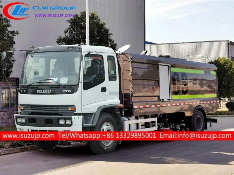 Isuzu FTR 16cbm road sweeper machine - Isuzu Truck Manufacturer ...