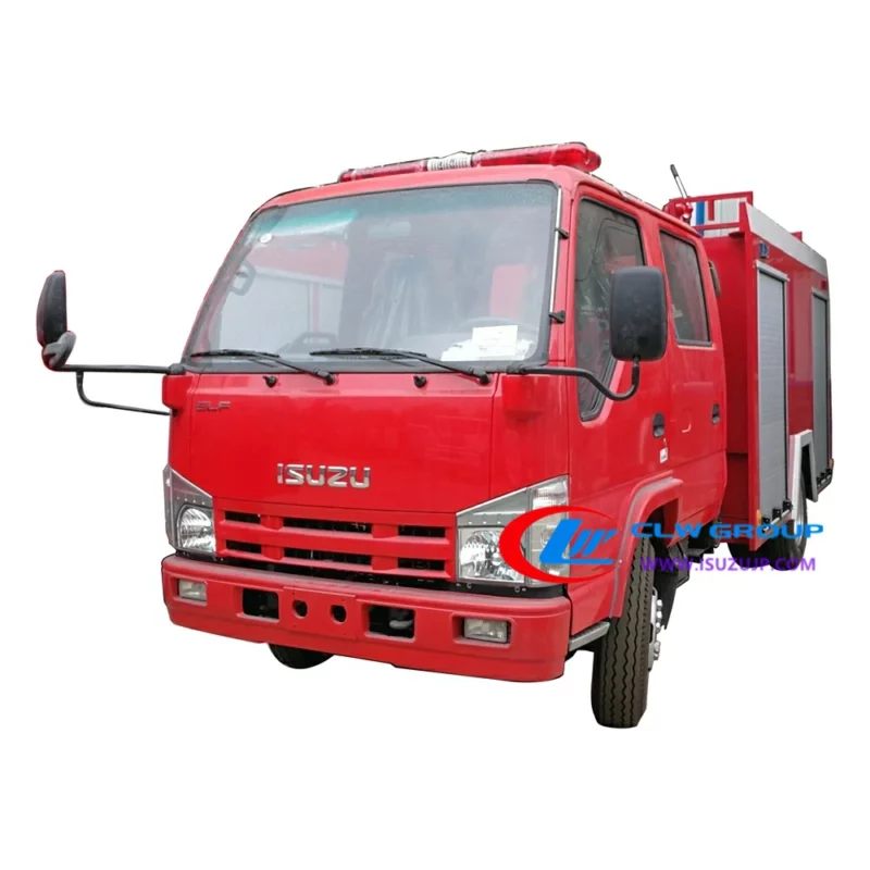 ISUZU Emergency Rescue fire engine vehicle