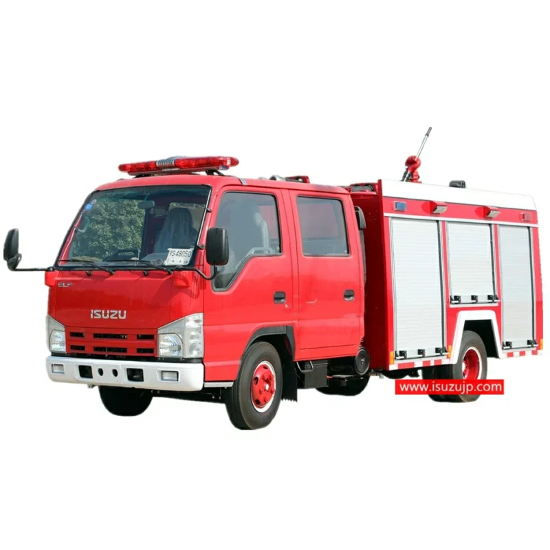ISUZU FVR heavy rescue fire truck with crane