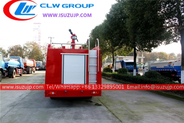 ISUZU 2 ton small fire engine