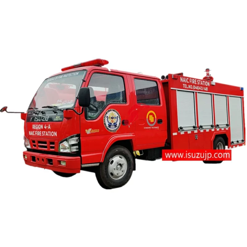 ISUZU FVR heavy rescue fire truck with crane