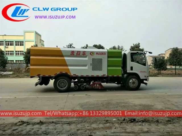 Isuzu 10m3 garbage cleaner truck - Isuzu Truck Manufacturer | Tanker ...