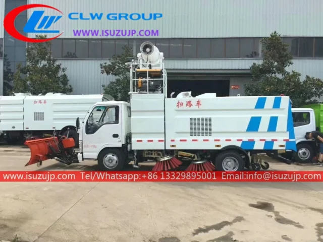 Japan Isuzu road sweeper truck for sale - Isuzu Truck Manufacturer ...