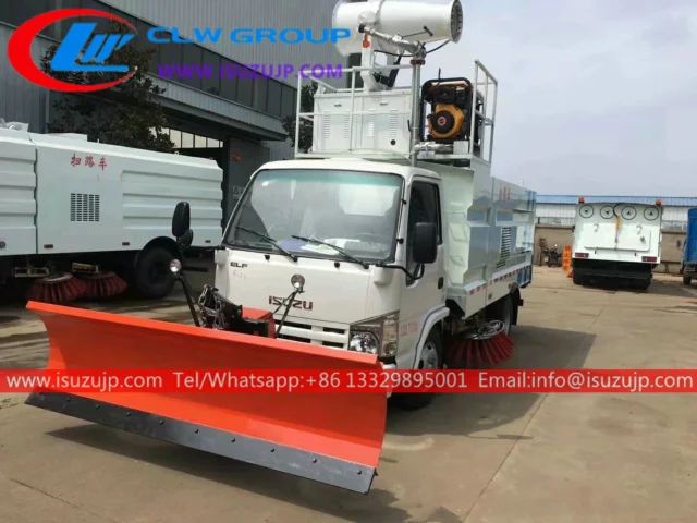 Japan Isuzu road sweeper truck for sale - Isuzu Truck Manufacturer ...