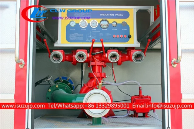 ISUZU EXR 10cbm forest service fire truck