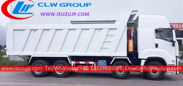 12 wheel Isuzu Giga 40T tipper lorry for sale