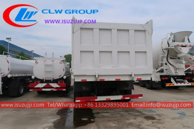 18cube tri axle dump truck for sale