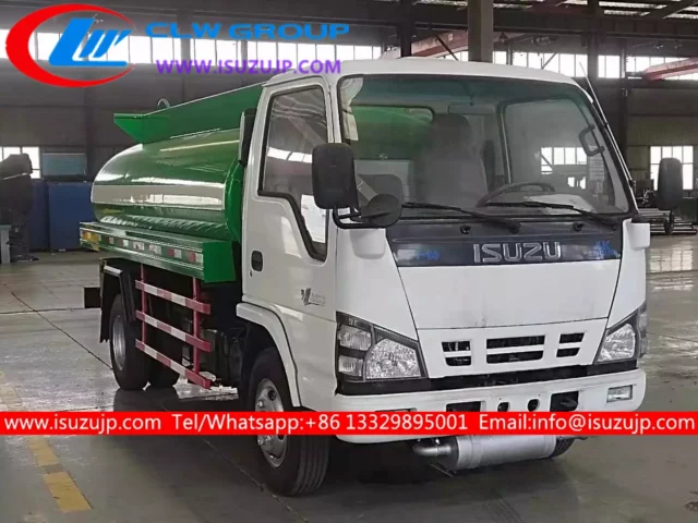 ISUZU 120HP 4tons mobile fuel dispenser truck