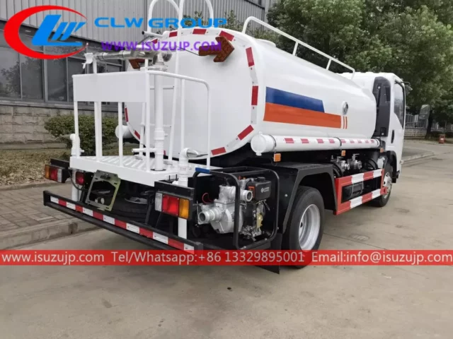 ISUZU ELF 6000liters emergency water supply truck