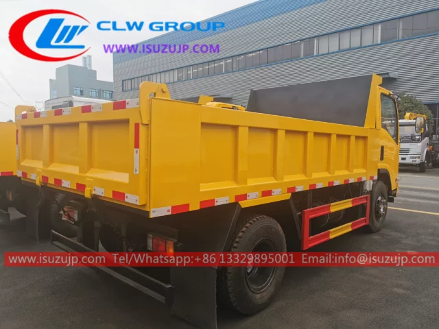 ISUZU NPR 7 cbm forward dump truck Peru