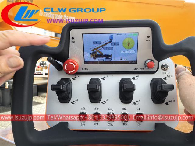 ISUZU NMR 19m 20m 21m boom lift truck