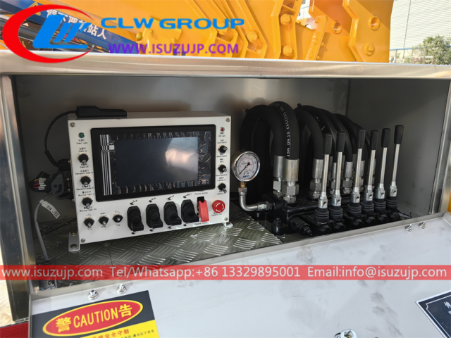 ISUZU NMR 19m 20m 21m boom lift truck